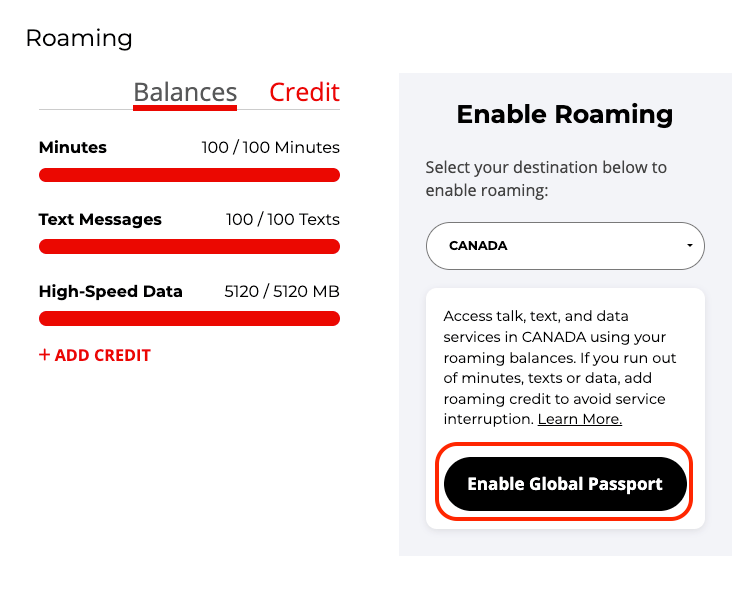 Does RedPocket Mobile support roaming?